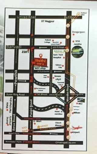 Mahalaxmi Infracon Nagpur Shivtirth Nagar 4 by Ramdoot Infra Map - Zari ...