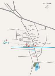Sharnam Realty Shreeji Sharnam Aura Map - Sama Savli Road, Vadodara ...