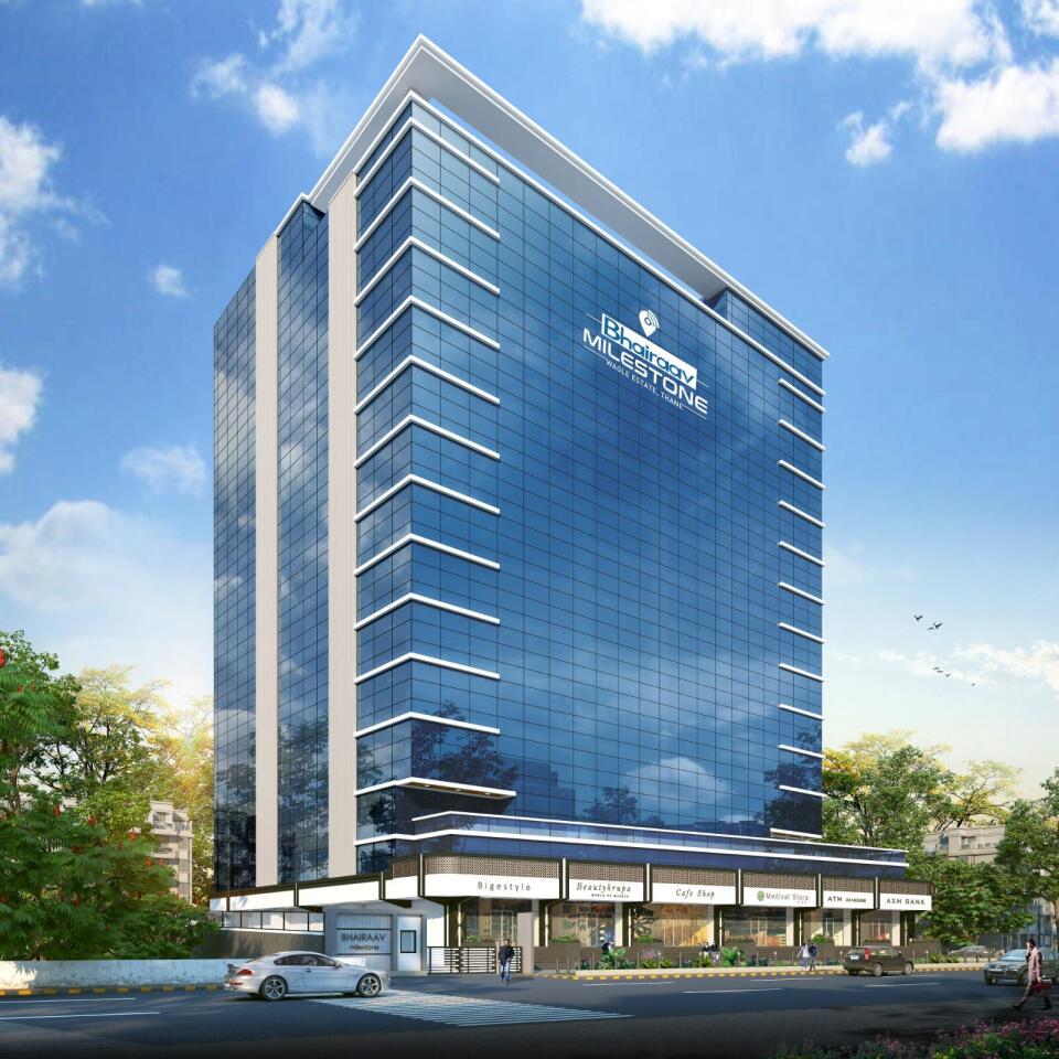 Bhairaav Milestone Wagle Estate, Thane West - Invest in Office spaces