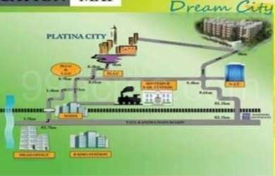 Shashank Nidhi Construction Shashank Nidhi Platina Dream City Map ...