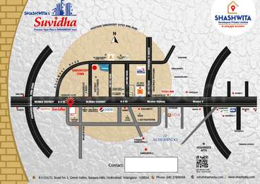 Shashwita Developers Shashwita Suvidha Map - Sangareddy, Hyderabad ...