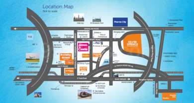 Shathabdhi Townships Builders Shathabdhi Silver Castle Map - Kothur ...