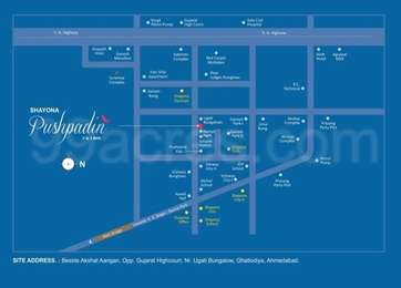 Shayona Land Corporation Shayona Pushpadin Map - Chanakyapuri ...