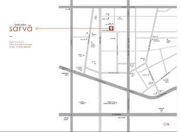 Sheladia Projects Sheladia Sarva Map - Shela, Ahmedabad West Location Map