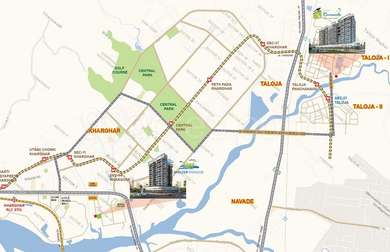 Shelter Builders Shelter Riverside Map - Sector-14 Taloja, Navi Mumbai ...