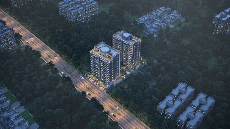 Shikshapatri Sky View Tragad, Ahmedabad North | Price List & Brochure ...