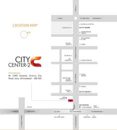 Shilp and Aaron Infrastructure Shilp City Center 2 Map - Science City ...