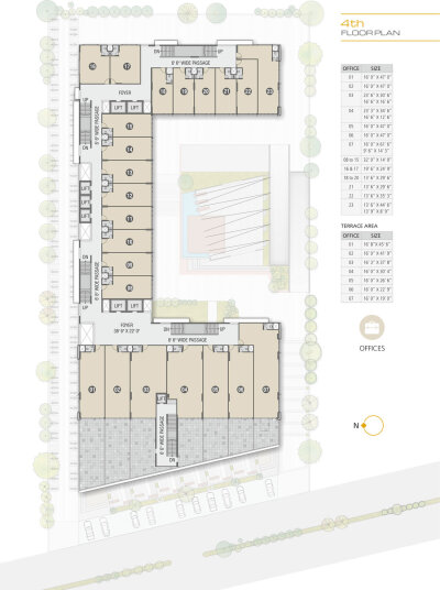 Bare shell Office Space for sale in Shilp Epitome Bodakdev Ahmedabad ...