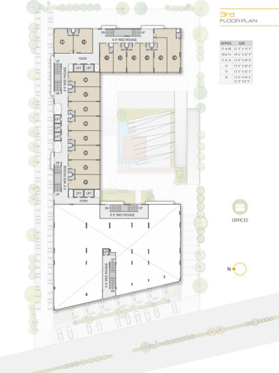 Ready to move Office Space in Shilp Epitome Bodakdev Ahmedabad - 1304 ...