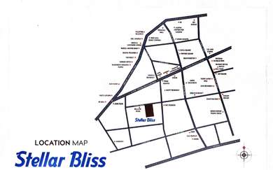 Shilpi Corporation Shilpi Stellar Bliss Map - Vesu, Surat Location Map