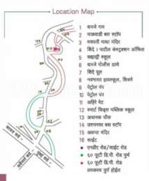 Shinde and Patil Construction Ranjai Apartments Map - Shivane, Pune ...
