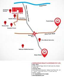 Shipra Space Realty Shipraspace Shanti Nivas Map - Bolpur ...