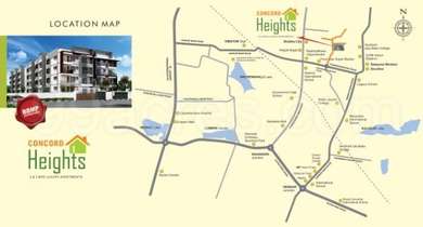 Thanushka and Shirdi Sai Constructions Concord Heights Map ...