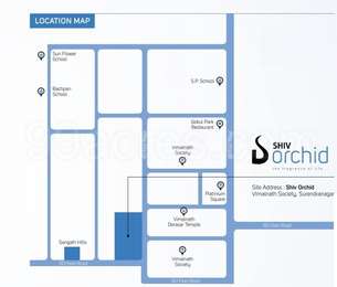 Shiv Builders Ahmedabad Shiv Orchid Map - Wadhwan, Surendranagar ...