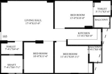 3 BHK Apartment / Flat for sale in Shiv Parth Prime A Jagatpura Jaipur ...
