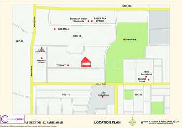 Shiv Sai Infrastructure Shiv Sai Ozone Centre Map - Sector 12 ...