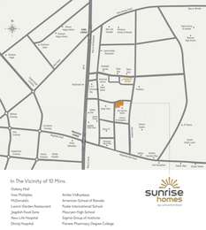 Shiv Shakti Buildcon Sunrise Homes Map - Waghodia Road, Vadodara ...