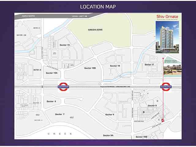 Shiv Ornate Navi Mumbai, Sector 8 Ulwe | Price List & Brochure, Floor ...