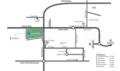 Shiv Shakti Group Shiv Shakti Shivalika Map - Jhotwara, Jaipur Location Map