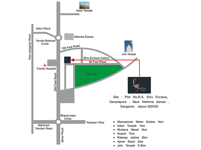 Shiva Hights Jaipur, Mansarovar Extension | Price List & Brochure ...