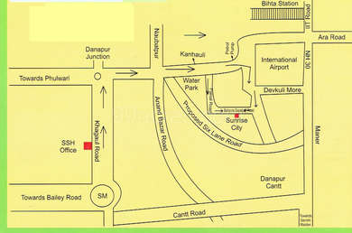 Shiva Sai Homes Bihta Shiva Sunrise City Map - Bihta, Patna Location Map