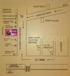 Shivalik and Galaxy Real Estate Shivalik Mittals Attalika Map ...