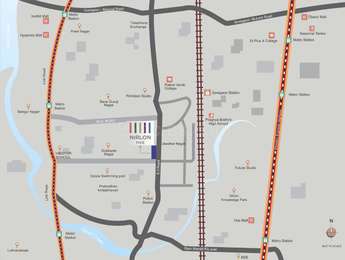 Kamala Group and Shivam Parivar Group Nirlon Five Map - Siddharth Nagar, Goregaon, Mumbai ...