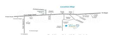 Shivtara Properties Tara Tarang Map - Wagholi, Pune Location Map