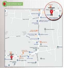 Shobha Construction Shobha Enclave Map - Kahilipara, Guwahati Location Map