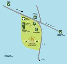 Renaissance Township Renaissance The Strand Map - Goda, Bardhaman ...