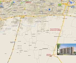 Shravani Engicon Shravani Enclave Map - Sampatchak, Patna Location Map