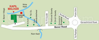 Shree Bal Developers Shree Bal Kapil Malhar Bungalows Map - Baner, Pune ...