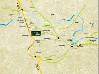 Shree Balaji Group Shree Balaji Generosia Map - Baner, Pune Location Map