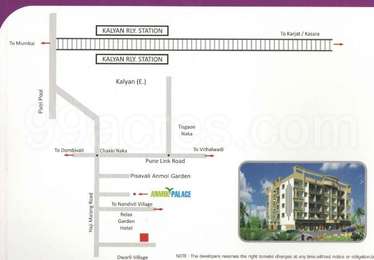 Shree Balaji Realties Shree Balaji Anmol Palace Map - Kalyan (East ...