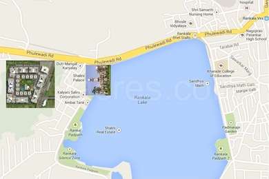 Shree Builders and Developers Kolhapur Hira Shree Lake City Map ...