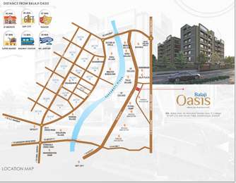 Shree Developers Gandhinagar Shree Balaji Oasis Map - Palaj ...