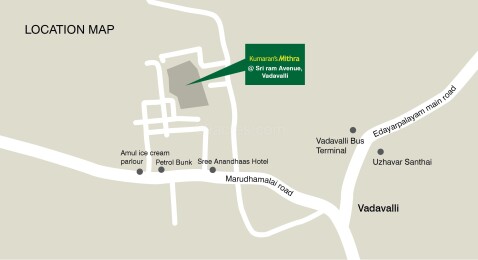 Shree Kumaran Property Shree Kumarans Mithra Map - Vadavalli ...