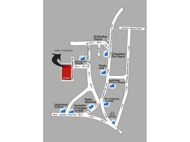 Shree Nirmaan Ohm Towers Ambattur, Chennai North | Price List, Location ...