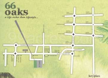 Shree Organiser 66 Oaks Map - Dholka, Ahmedabad South Location Map