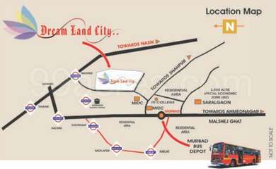 Shree Ramdewbaba Developers Shree Dream Land City Map - Murbad, Mumbai ...