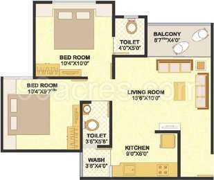 1 BHK / Bedroom Apartment / Flat for rent in Shree Rang Nano City 1 and ...