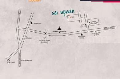 Shree Sai Baba Infra Projects SSB Sai Upwan Map - Chandmari, Varanasi ...