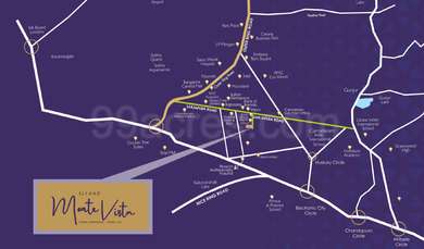 Shree Sai Balaji Builders Shree Grand Monte Vista Map - Kasavanhalli ...