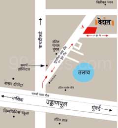 Shree Sai Constructions Pathardi Vedant Apartment Map - Pathardi Phata ...