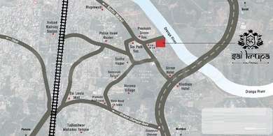 Shree Sai Developers Valsad Sai Krupa Row House Map - Abrama, Valsad ...