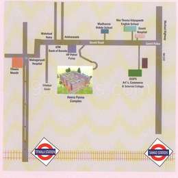 Heera Panna Infrastructure Heera Panna Complex Map - Titwala, Mumbai ...