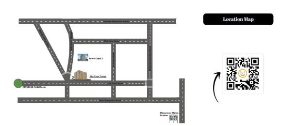Shree Salasar Developer Shree The Twin Tower Map - Mangyawas, Jaipur ...