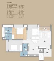 2 BHK Apartment / Flat for sale in Shree Sarju Greens Chandkheda ...