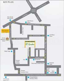 Shree Shelters Shree BT Garden Map - Gerugambakkam, Chennai Location Map