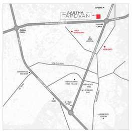 Shree Shiddhivinayak Developers Shree Aastha Tapovan Map - Chandkheda ...